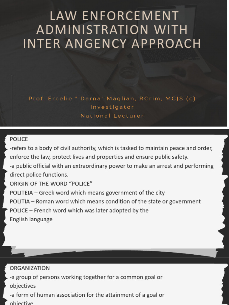 Lea W Inter Agency Approach (OK) | PDF | Police | Law Enforcement Agency