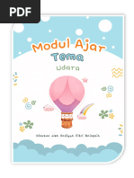 Modul Ajar Tema Air Udara Api | PDF