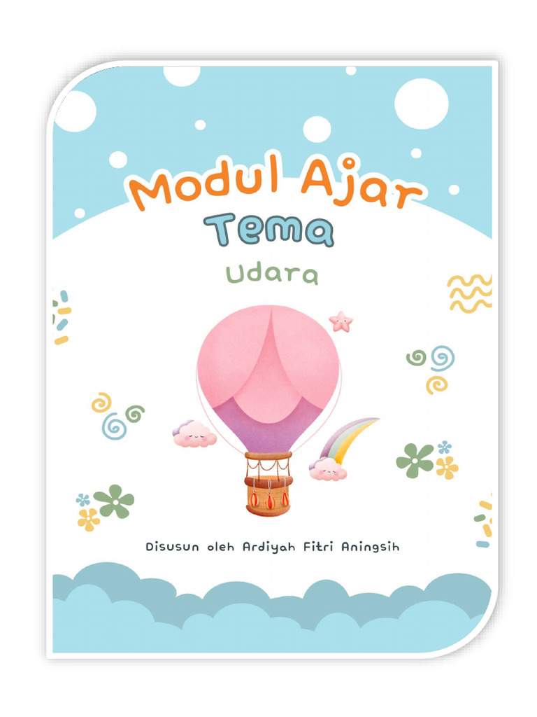 Modul Ajar Tema Udara untuk TK | PDF | Sains & Matematika