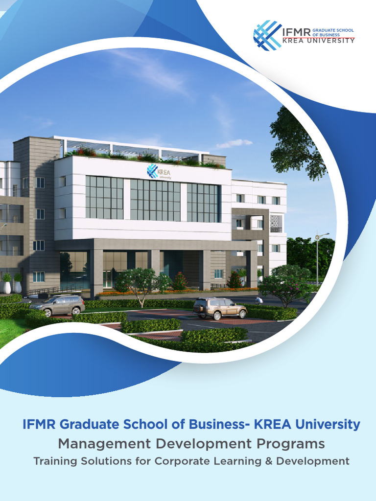 Ifmr - Krea - Mdp_brochure | PDF | Computing