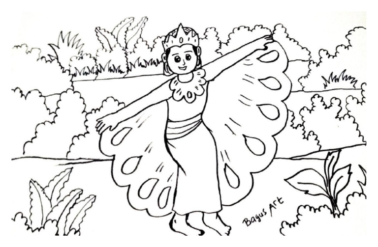 Mewarnai Tari Merak | PDF