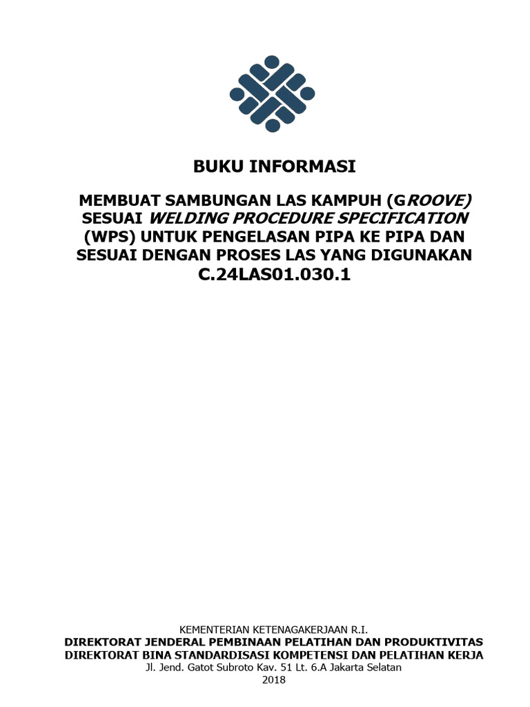 C.24las01.030.1 Membuat Sambungan Las Kampuh Groove Sesuai Welding ...