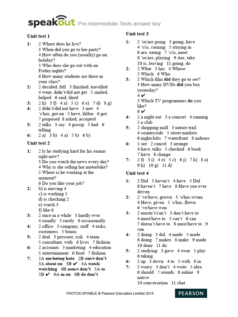 SO2ndEdPITestsanswerkeys | PDF