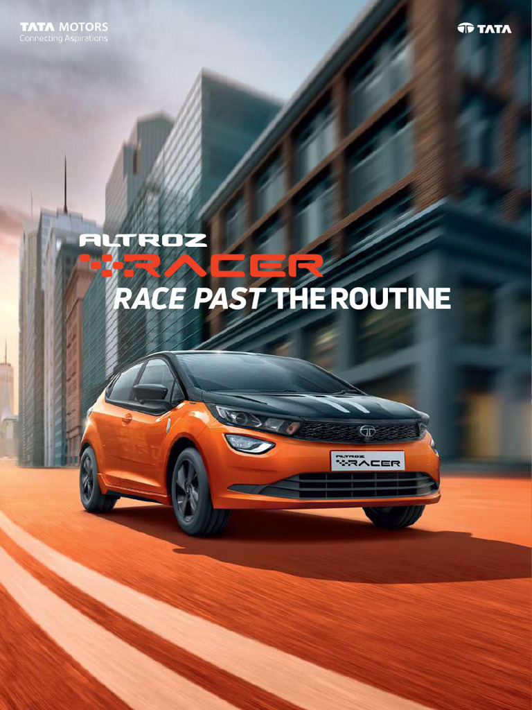 Altroz Racer Mobile Brochure | PDF | Private Transport | Car Manufacturers