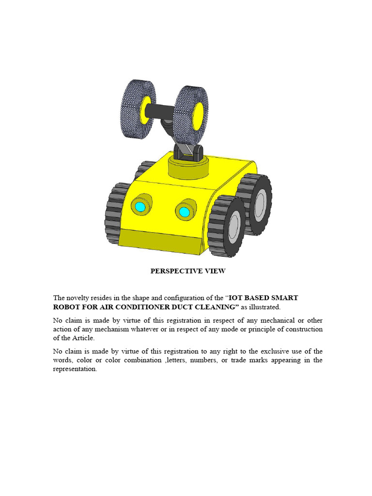 Designs - IOT Based Smart Robot For Air Conditioner Duct Cleaning | PDF ...