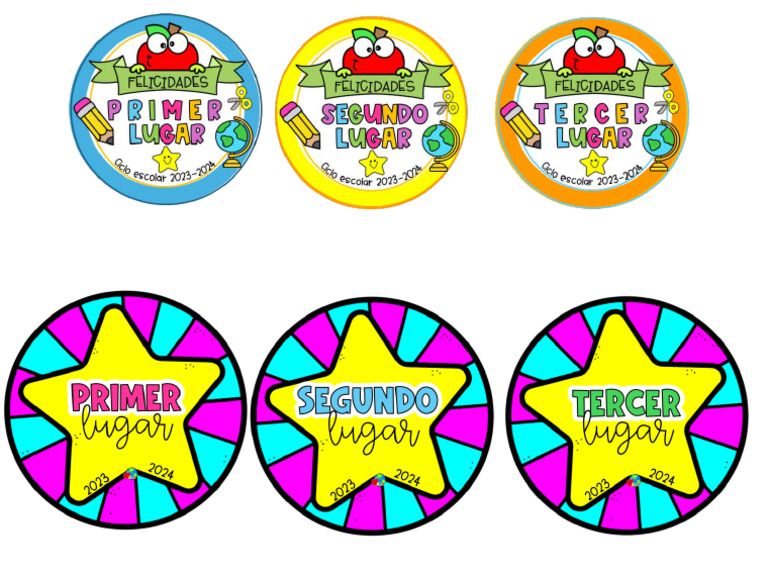 214.medallas - Primeros Lugares | PDF