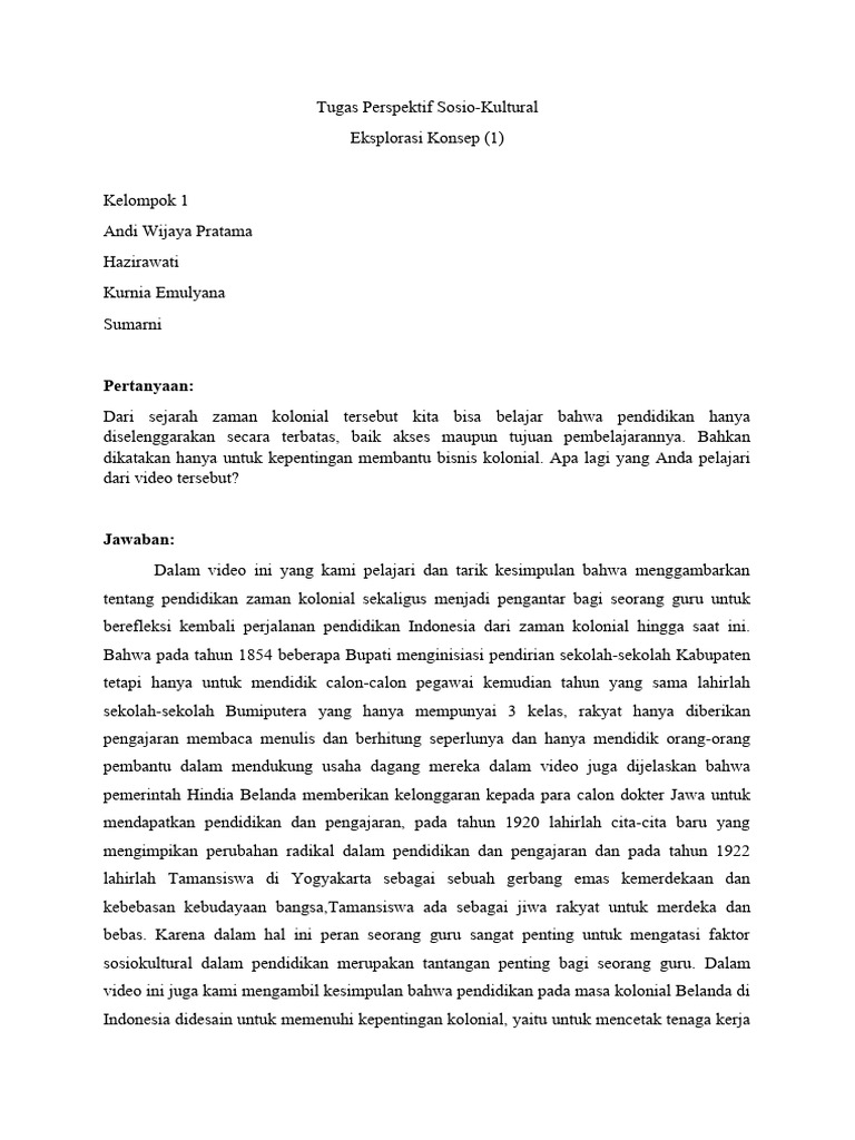 TOPIK 1-Eksplorasi Konsep 1 | PDF