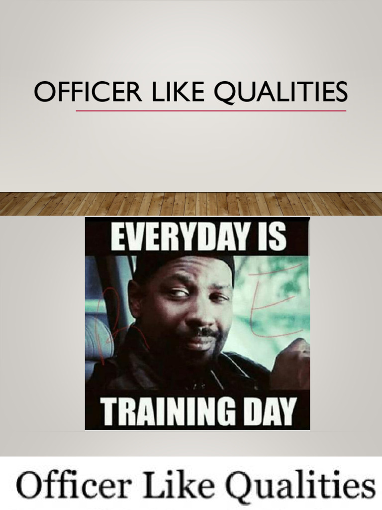 Officer Like Qualities | Download Free PDF | Leadership | Intelligence