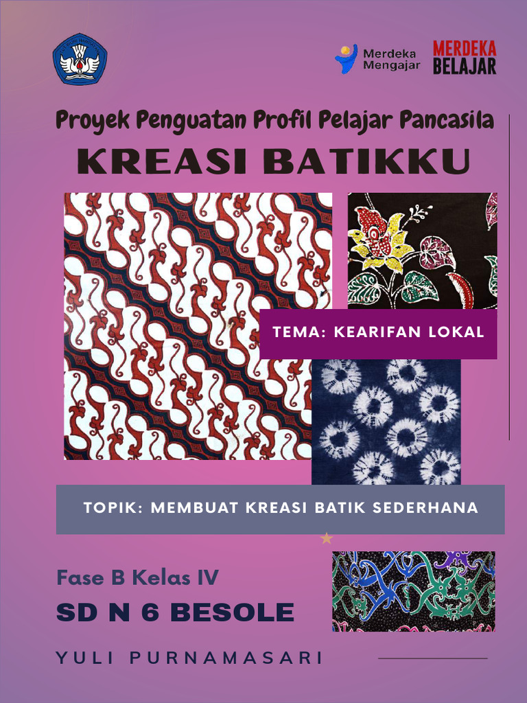 Modul P5 - Kreasi Batikku | PDF