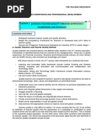 Southeast Asia Teachers Competency Framework 115201 | PDF | Teachers ...