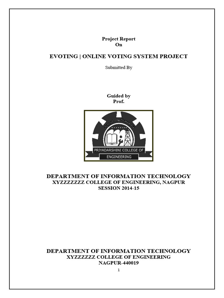 EVoting Online Voting System Project | PDF | Electronic Voting | Voting