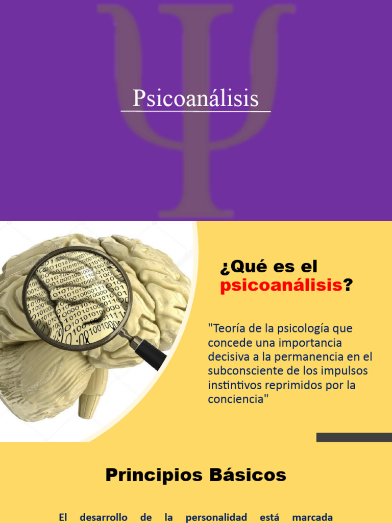 Psicoanálisis | PDF | Psicoanálisis | Mente inconsciente