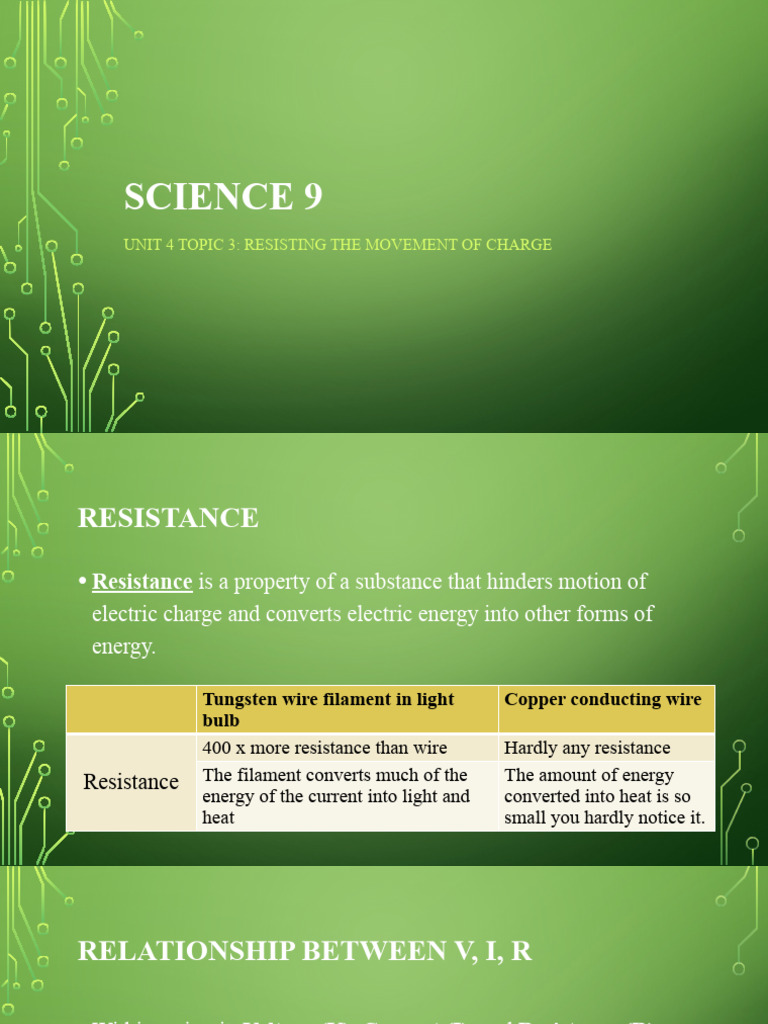 Understanding Electrical Resistance | PDF | Electrical Resistance And ...