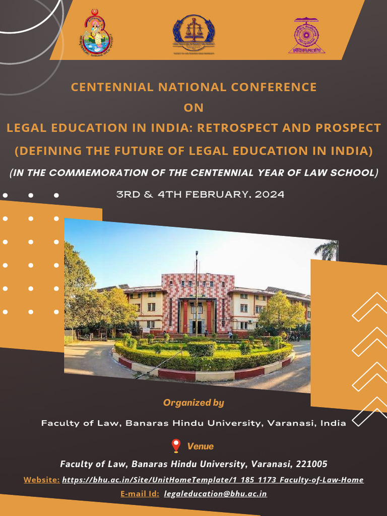 BHU National Conference On Legal Education Feb. 2024 Compressed | PDF