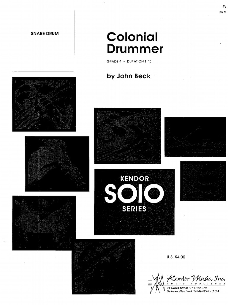 JOHN BECK - Colonial Drummer-Episode-Capers | PDF