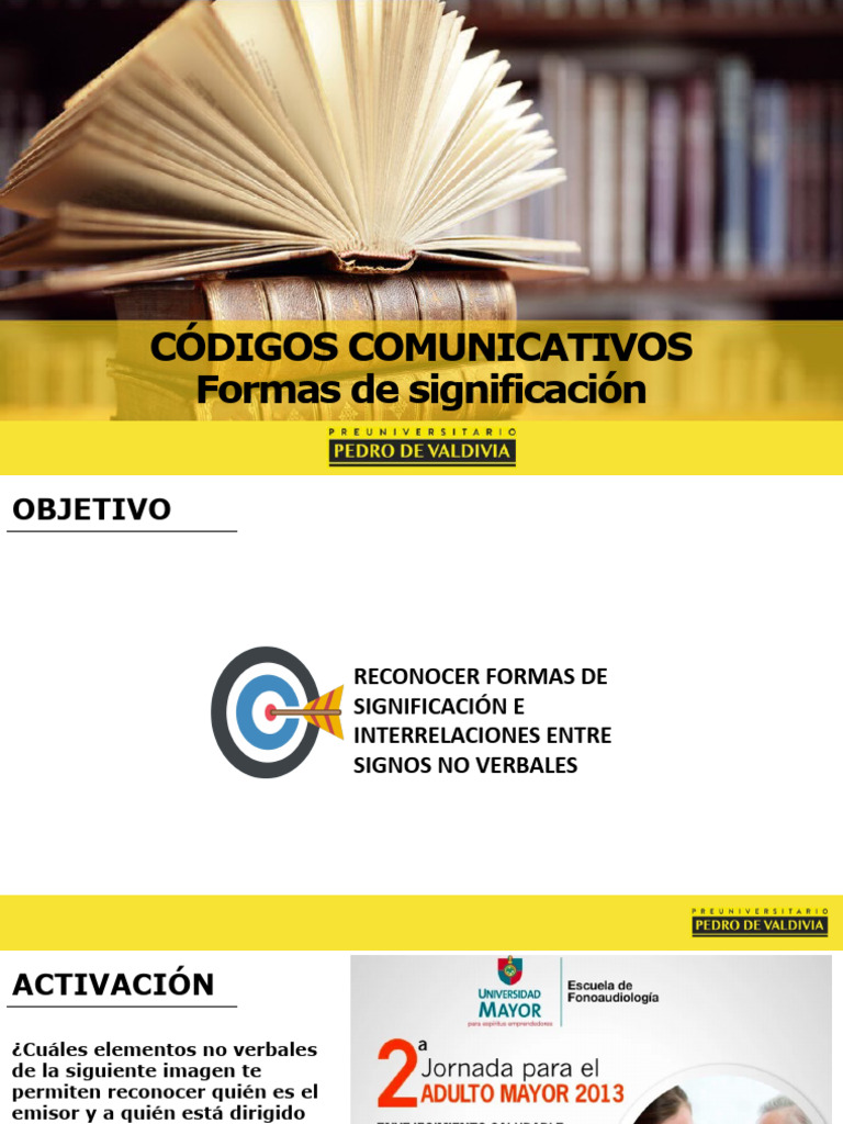PPT LE02 2024 - Códigos Comunicativoss87 | Descargar gratis PDF | Comunicación no verbal ...
