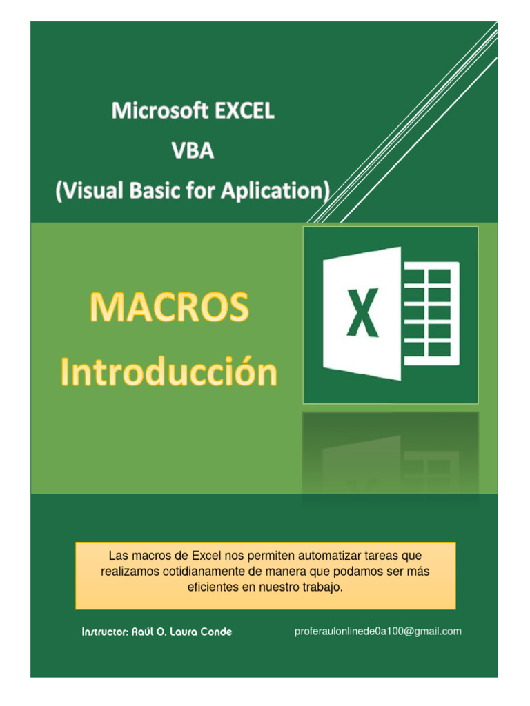Texto Consulta Excel VBA | PDF | Macro (informática) | Microsoft Excel