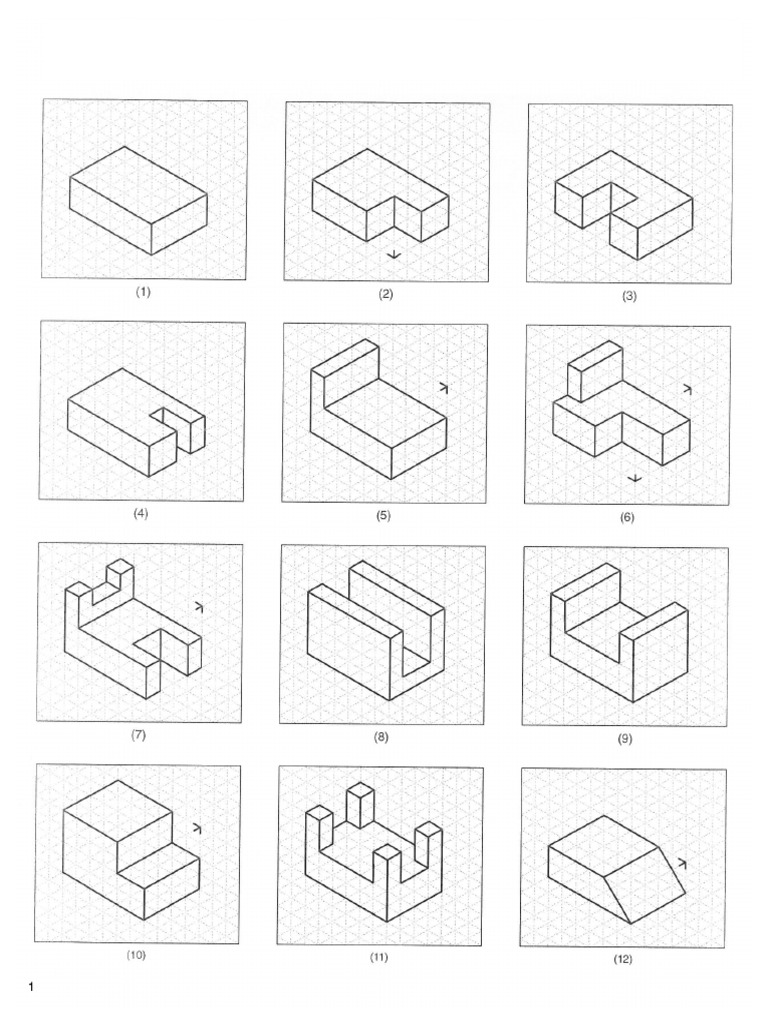 Drafting Worksheets Book | PDF