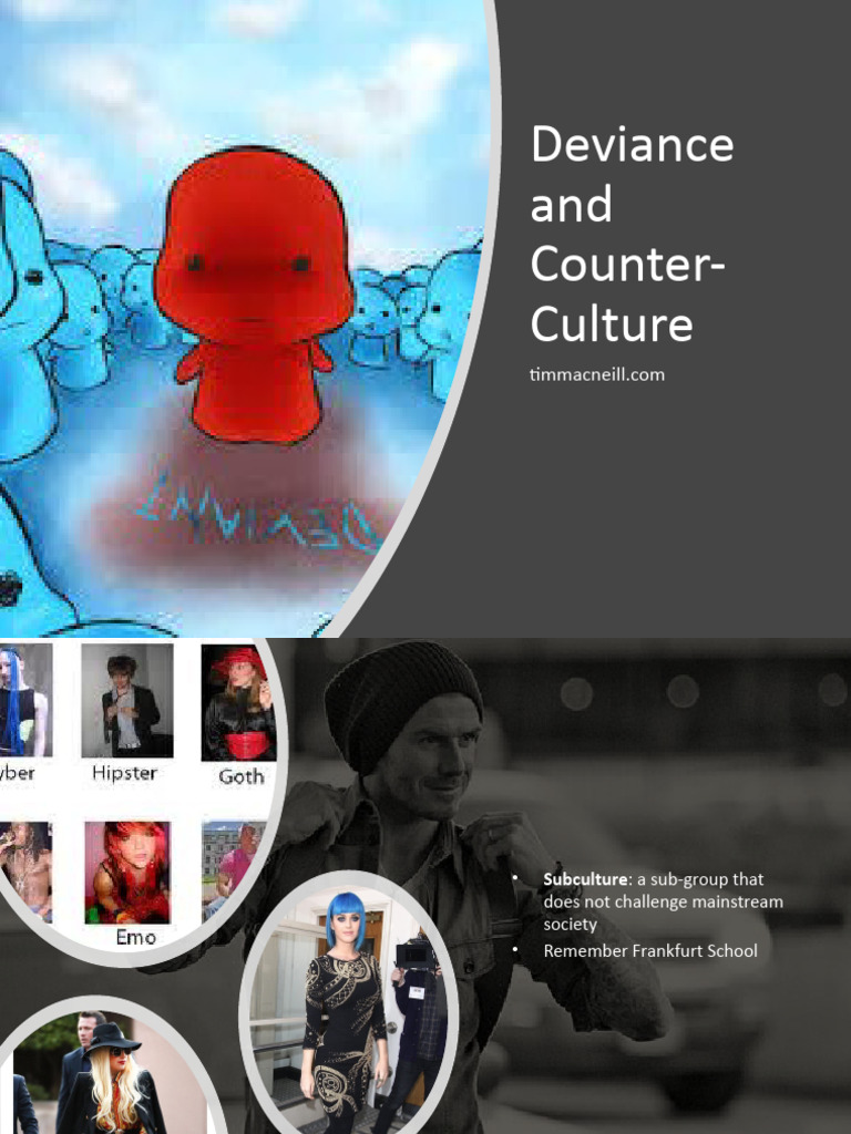 Deviance+and+Counter Culture | PDF | Deviance (Sociology) | Social ...