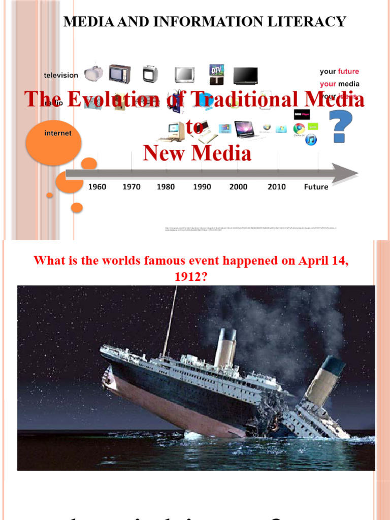 Evolution of Media | Download Free PDF | Information Age | Telegraphy