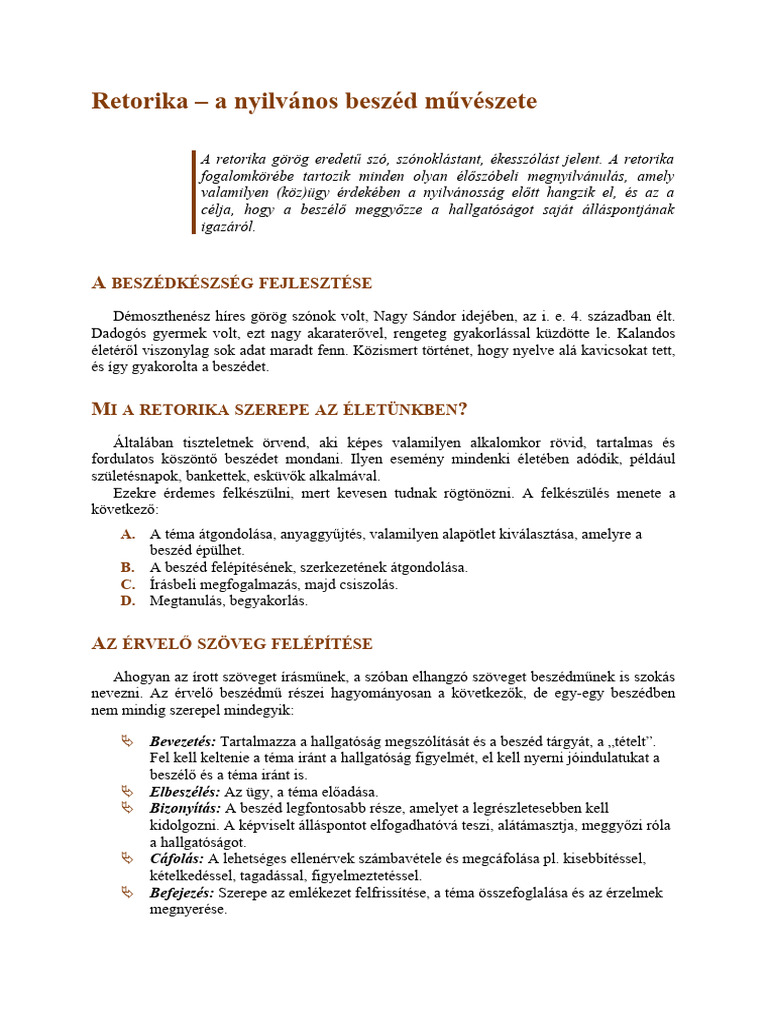 Retorika | PDF