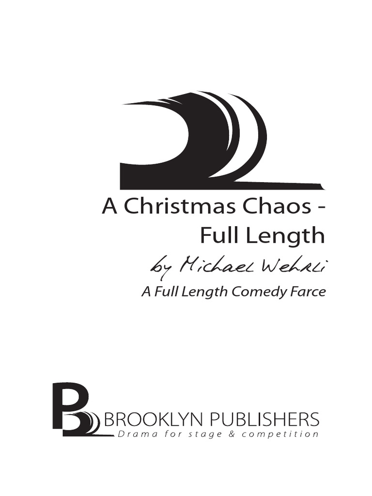 A Christmas Chaos - Script | PDF | Ebenezer Scrooge | Copyright A Christmas Chaos - Script | PDF | Ebenezer Scrooge | Copyright