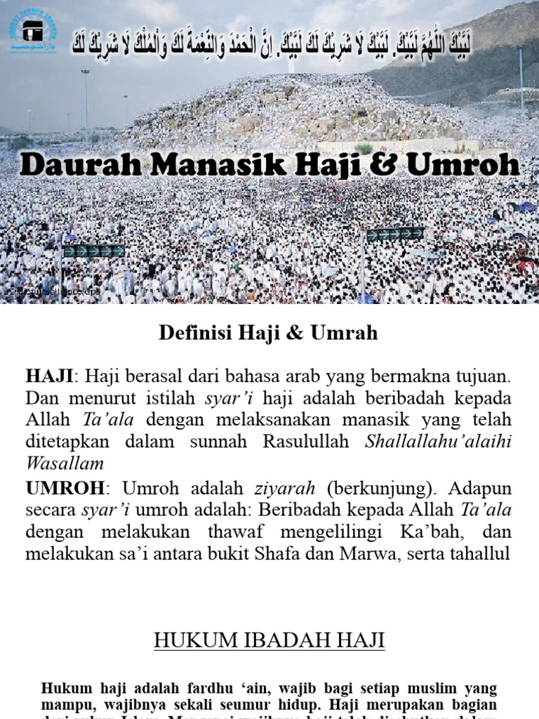 Sertifikat Manasik Haji dan Umrah | PDF