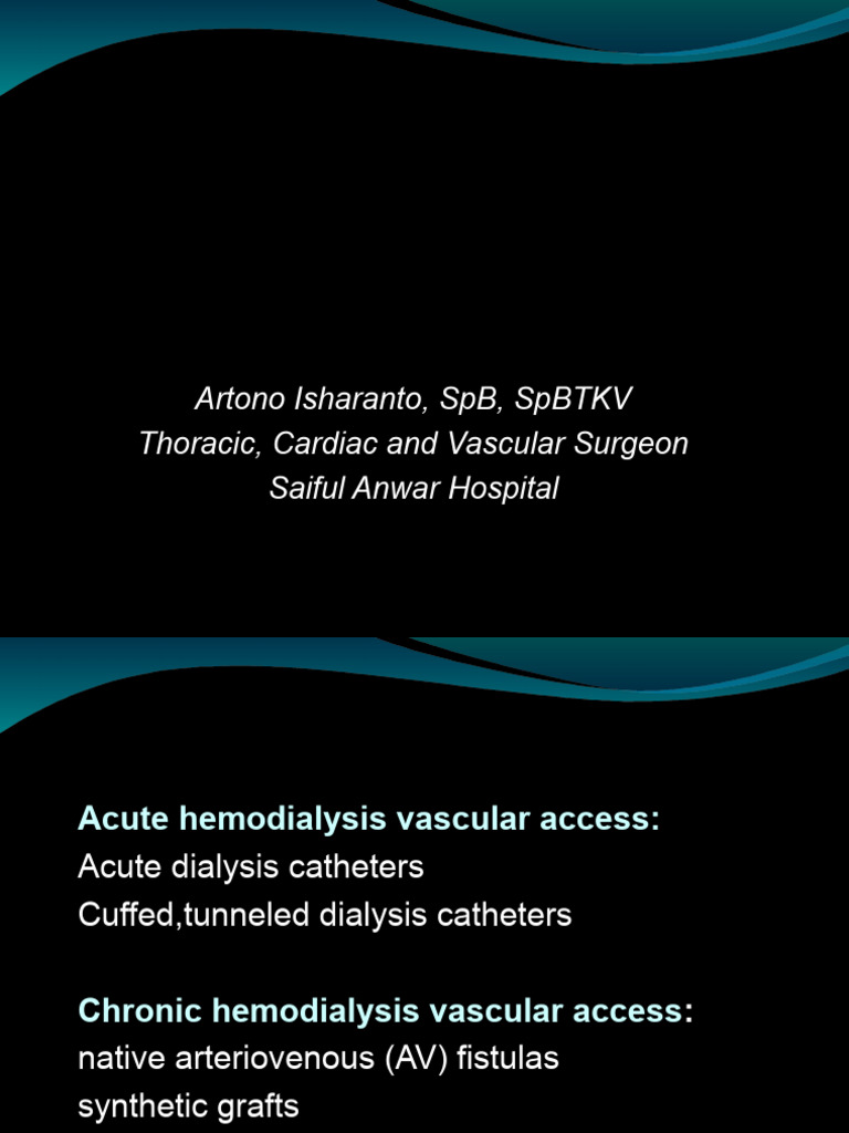 AV Shunt-ARI | Download Free PDF | Hemodialysis | Medical Specialties