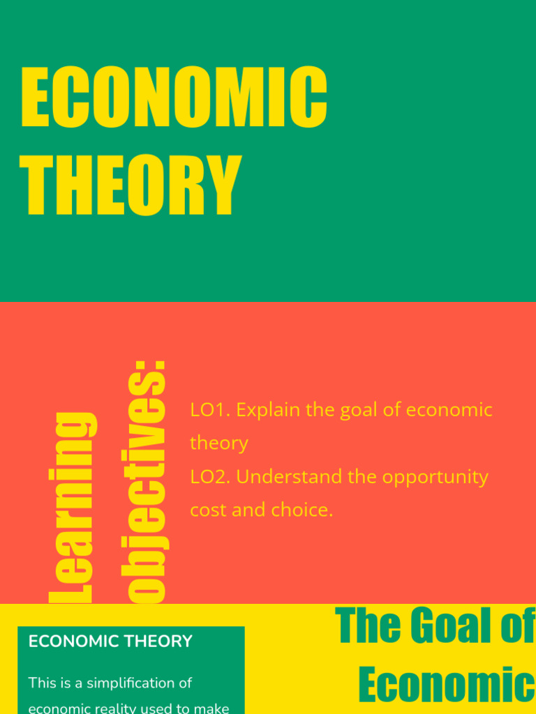 Lesson 2 - Economic Theory and Opportunity Cost | PDF | Rationality ...