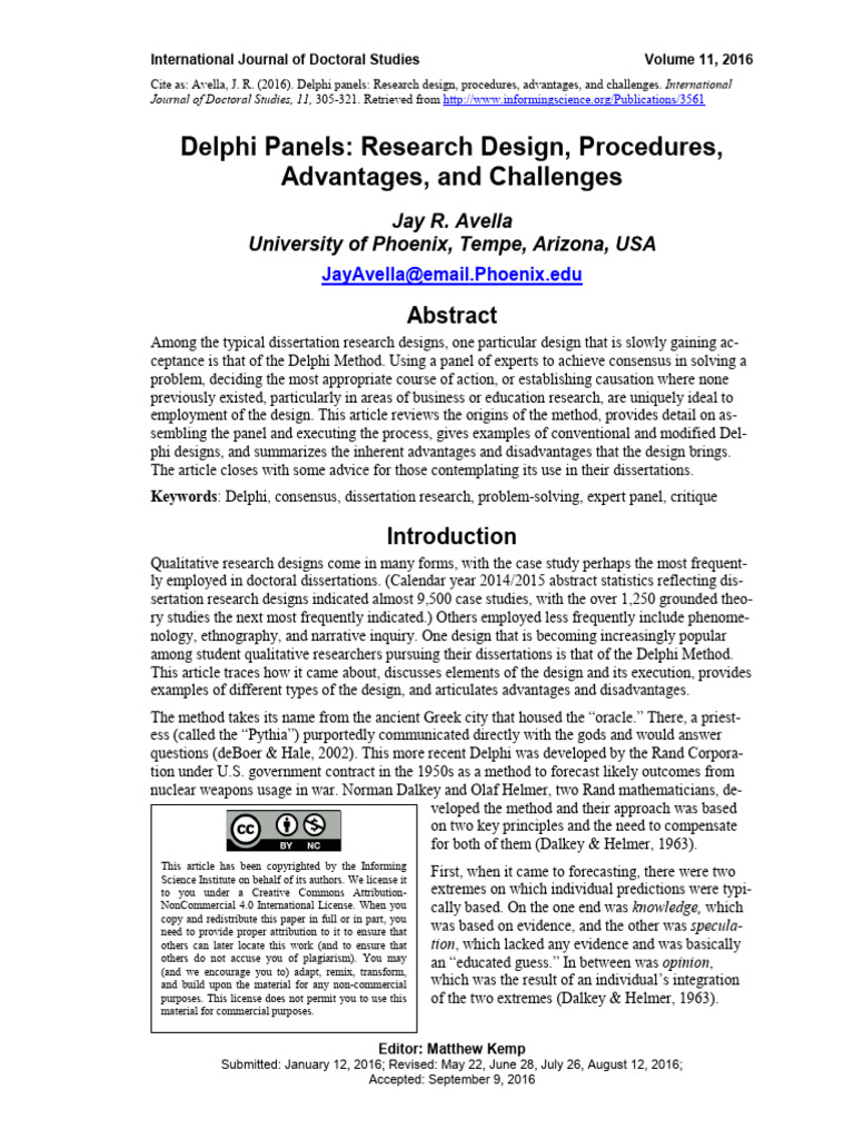 Técnica Delphi | PDF | Expert