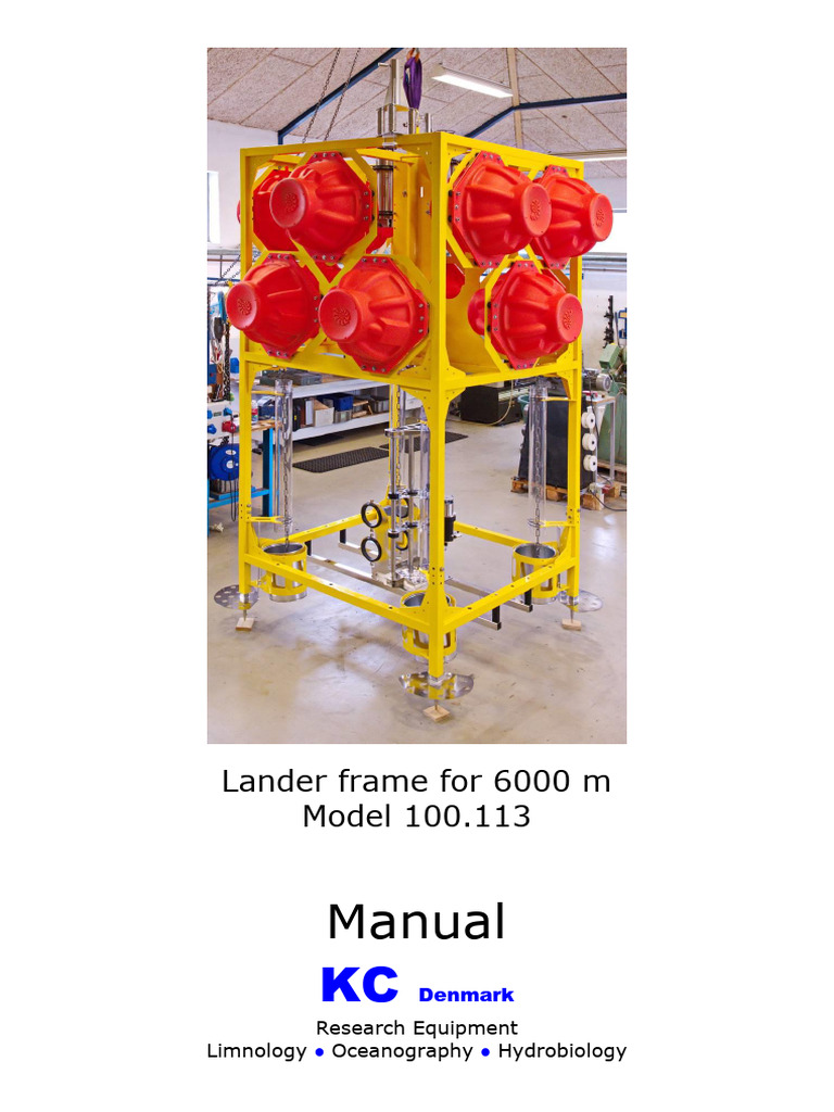 100.113 - Lander Frame - Manual | PDF | Battery Charger | Anode