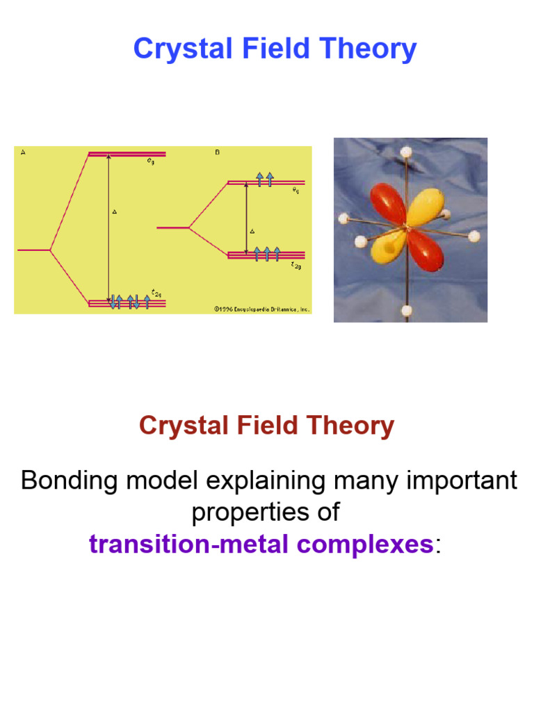 Pertemuan05 | Download Free PDF | Coordination Complex | Chemistry