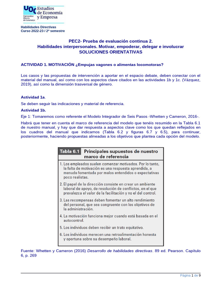 HD Pec2 20222 Solucion | PDF | Business | Empoderamiento