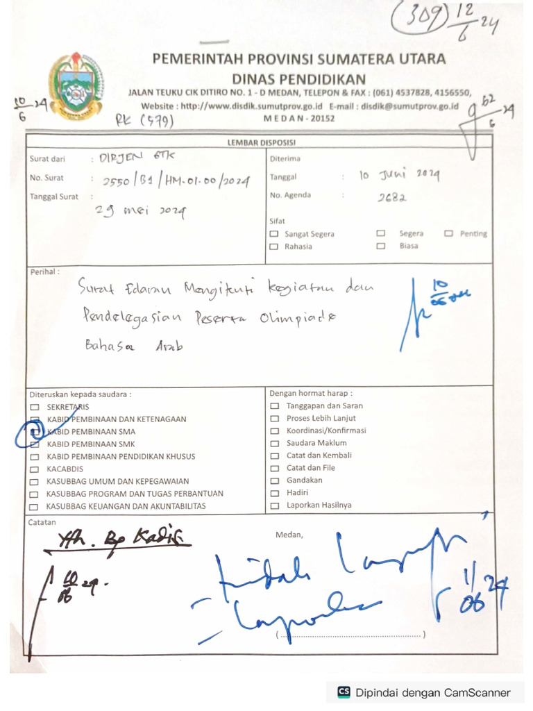 Dirjen GTK... Surat Edaran | PDF
