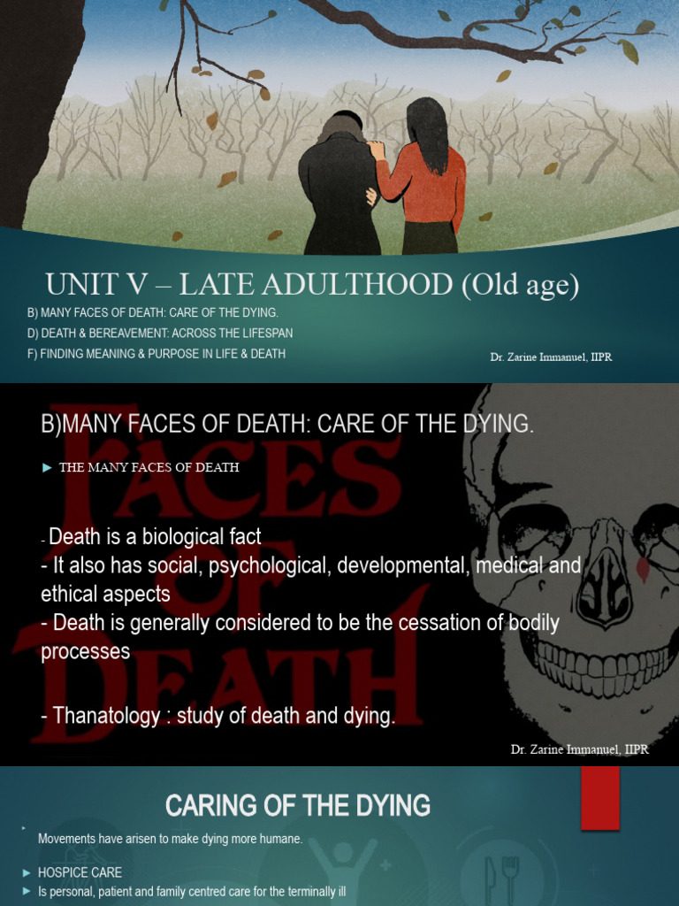 Understanding Death and Dying Care | PDF | Grief | Palliative Care