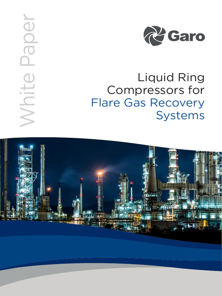 Liquid Ring Compressor For Flare Gas Recovery System - Brochure New ...