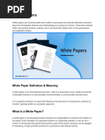 White Paper Creation Guide | PDF