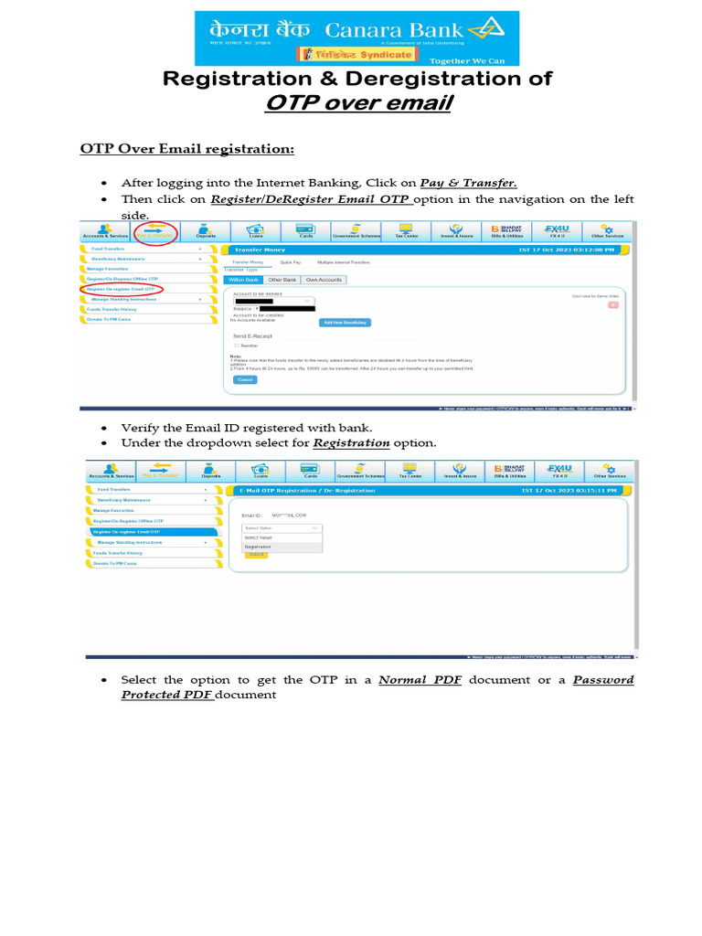 Guidelines OTP Over Email | PDF | Password | Key (Cryptography)
