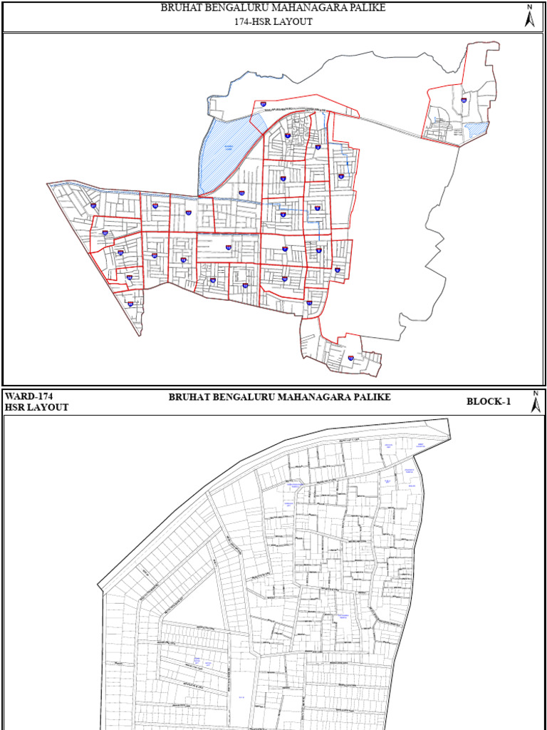 HSR Map | PDF | Governance | Bangalore