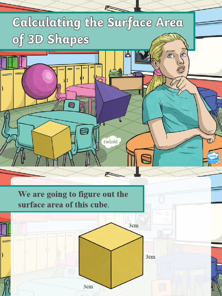 Roi Ms 39 Total Surface Area of 3d Shapes Powerpoint Ver 1 | PDF ...