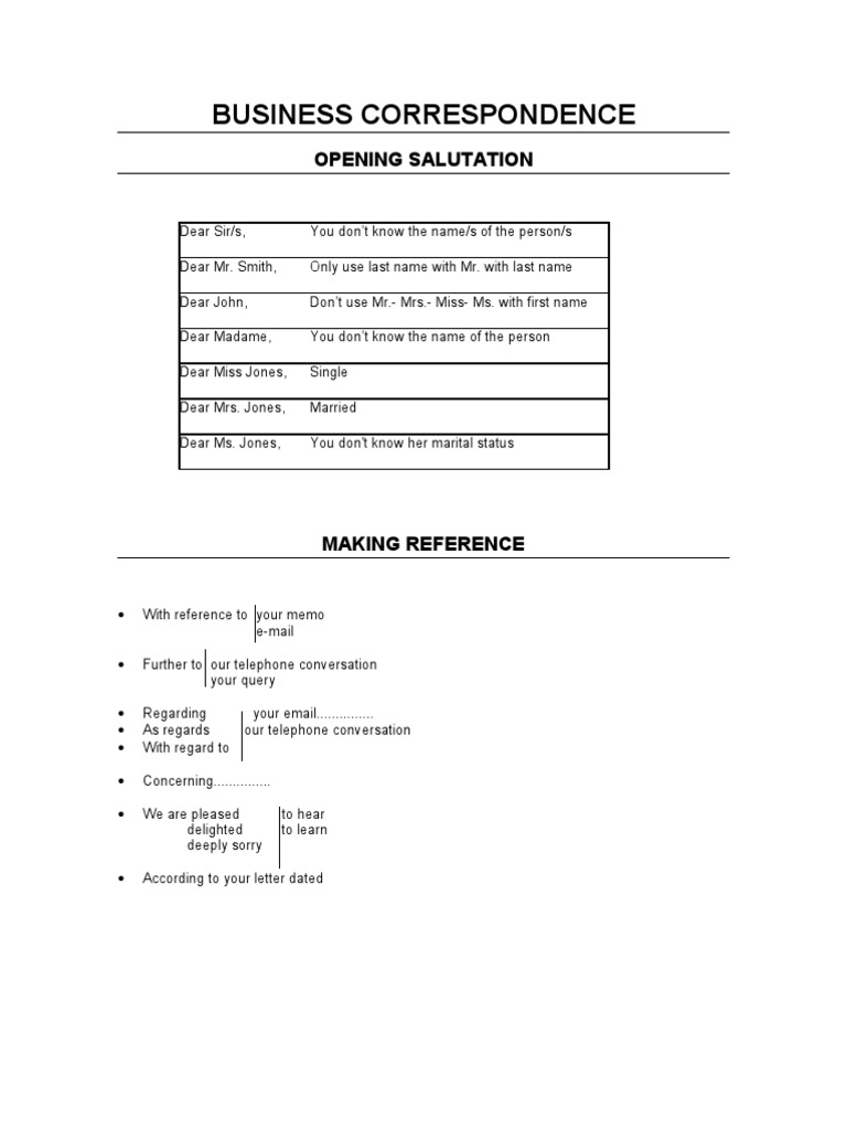 English Email Expressions | PDF