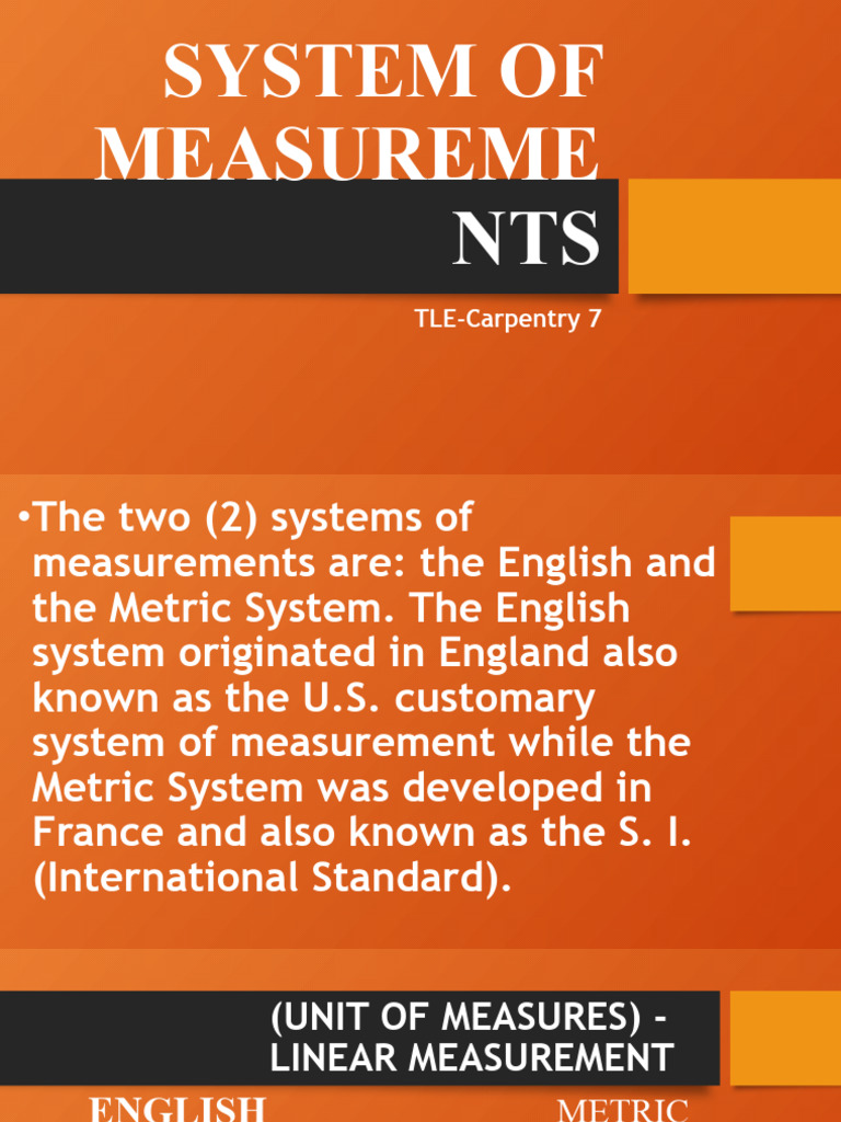 System of Measurements 2 | PDF