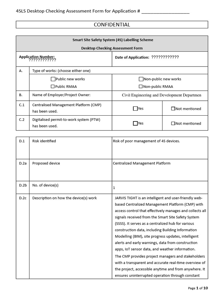 Desktop Checking Assessment Form V2 | PDF | Computer Security | Security