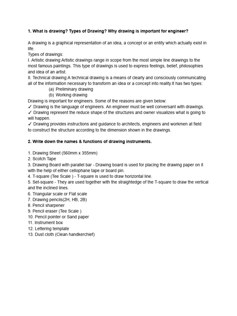 Engineering Drawing | PDF | Auto Cad | Drawing