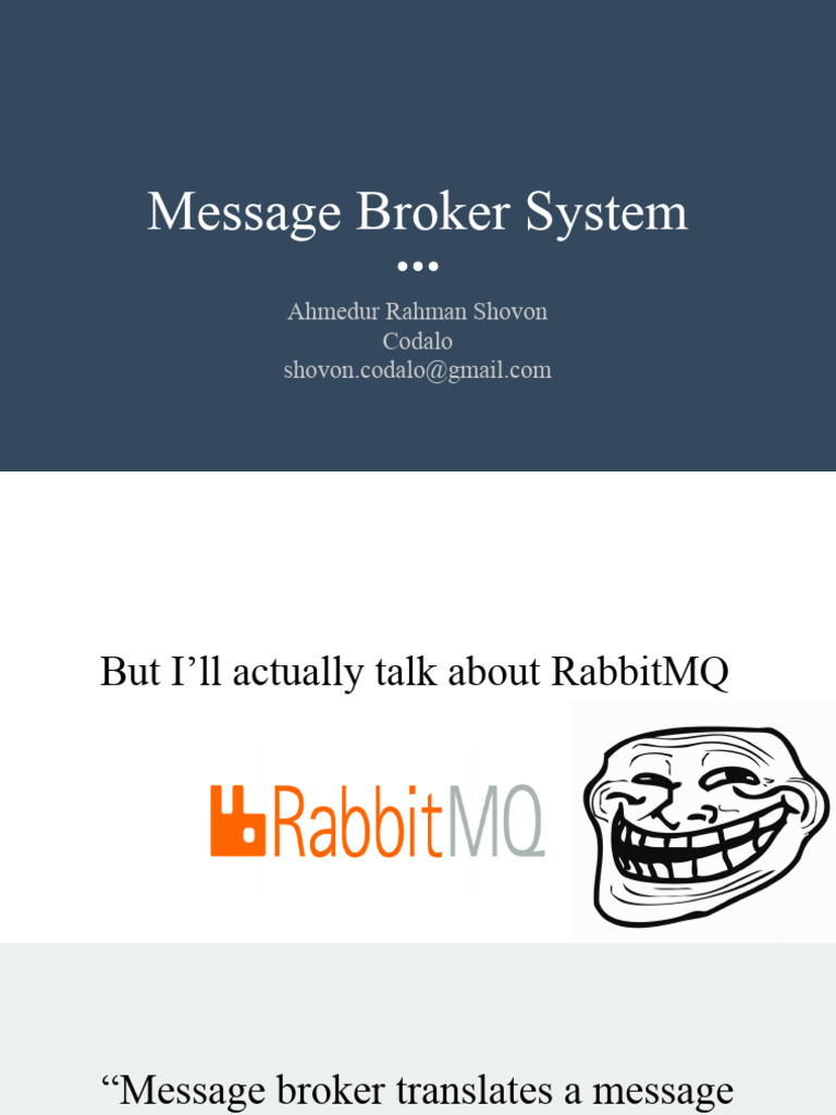 Rabbitmq | PDF | Network Architecture | Computing