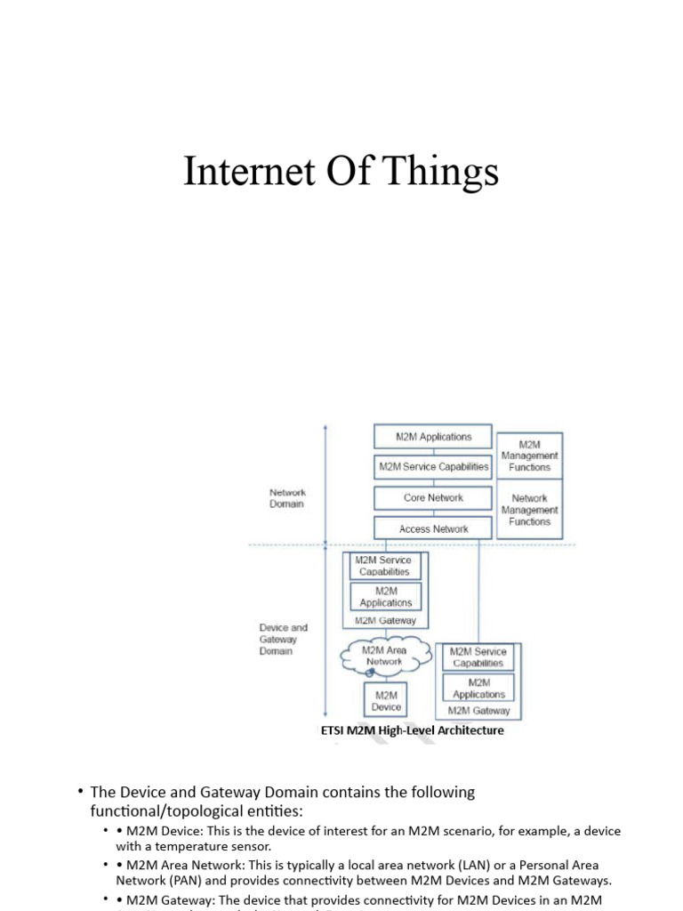 IOT PPT | PDF | Computer Network | Internet Of Things