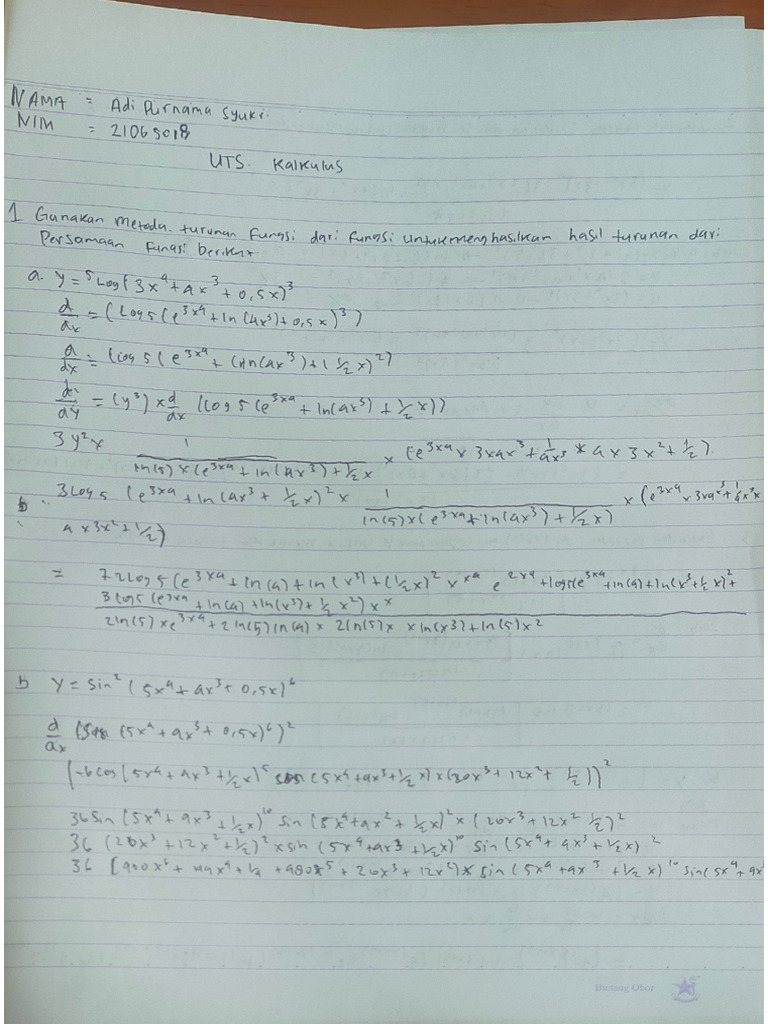 Adi Purnama Syukri - UTS | PDF