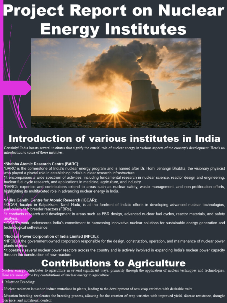 Science Project Class 10th | PDF | Nuclear Power | Air Pollution
