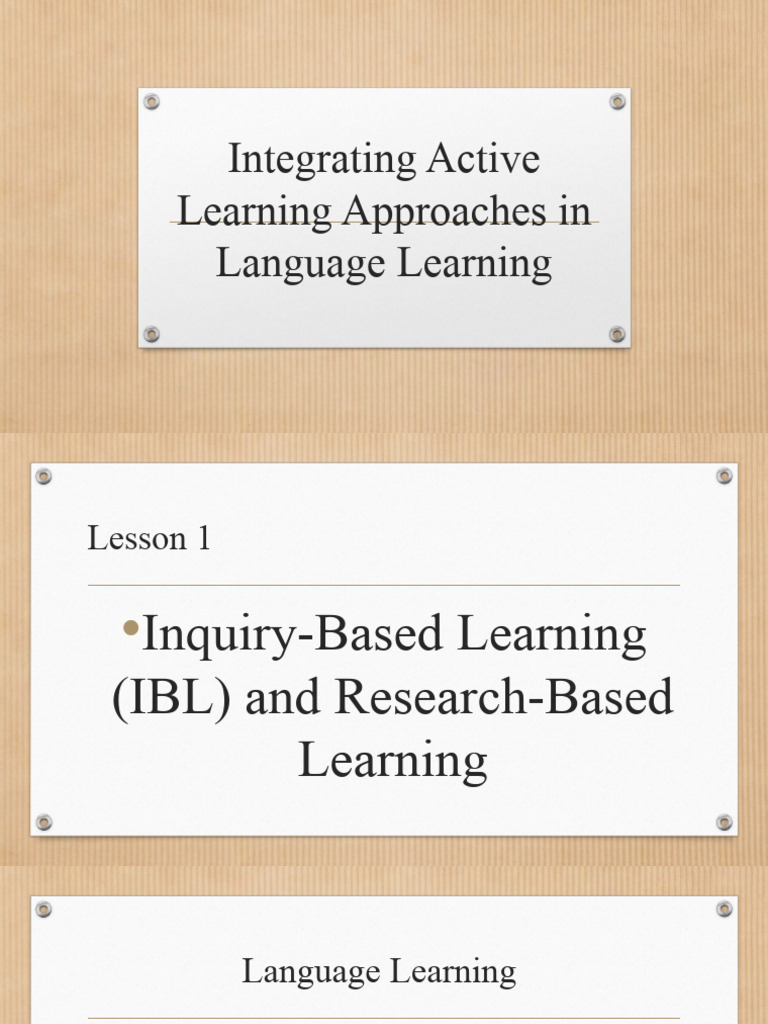 TTL 2 Midterm Topic | PDF | Learning | Inquiry Based Learning