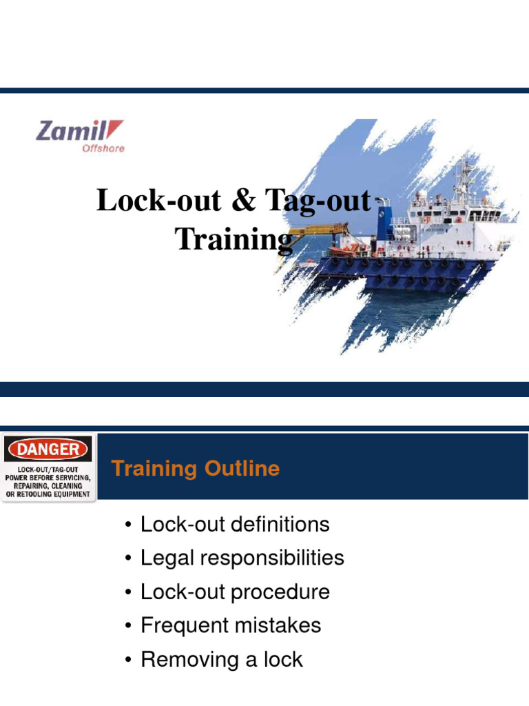 Lockout and Tagout Training Guide | PDF | Manufactured Goods ...